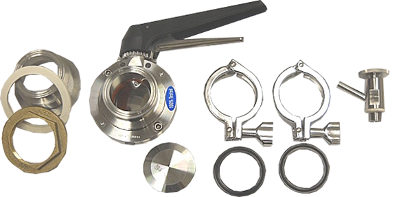 AK4T - Combo Bulkhead Accessory Kit 2.0 in. (Includes BH4, BV4 and SV1 ...