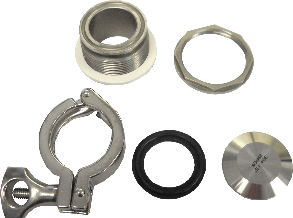 BH3 - BULKHEAD FITTING KIT 1.5 IN. — Wine & Beer Supply