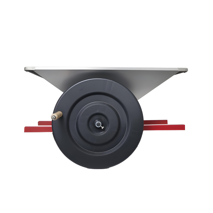 Grifo Large Hand Powered Fruit Crusher with Stainless Steel Hopper, Mo